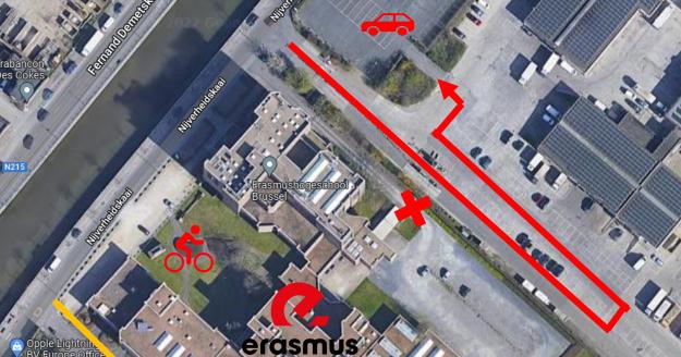 Werf@Kaai: info voor gebruikers van campus Kaai | Erasmushogeschool Brussel